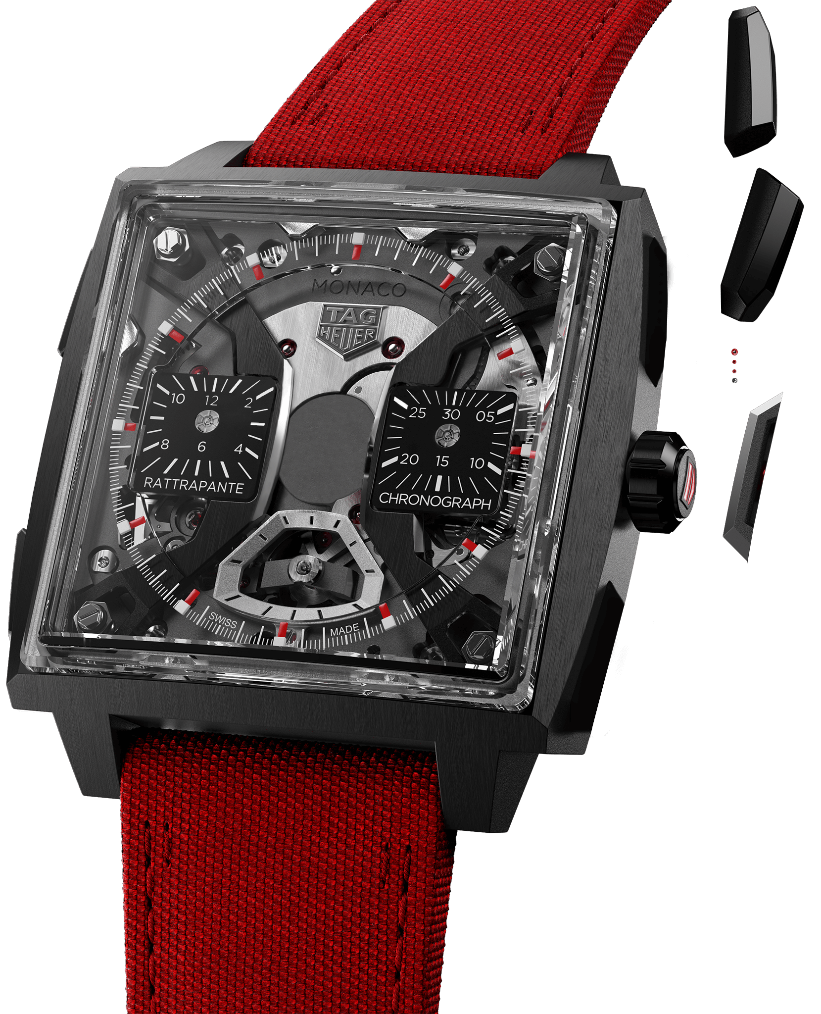 TAG Heuer Monaco Split-Seconds Chronograph - Titanium - | TAG Heuer