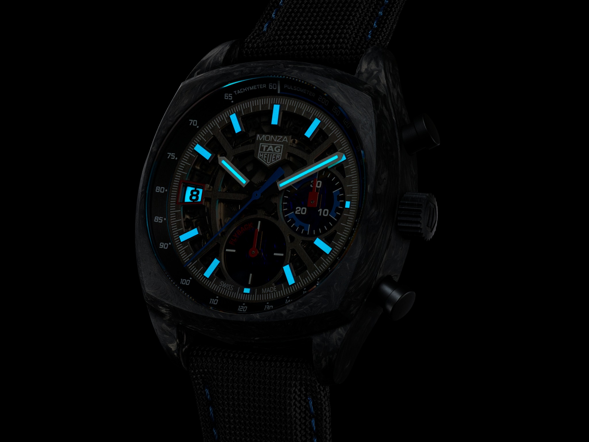 TAG Heuer Monza Flyback Chronometer - Carbon - 42 mm | TAG Heuer US