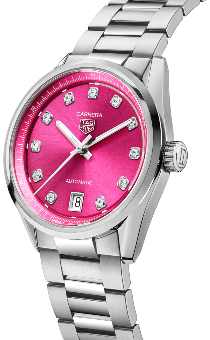 泰格豪雅卡莱拉系列 Calibre 7自动机芯 配饰 36 mm - WBN2318.BA0001