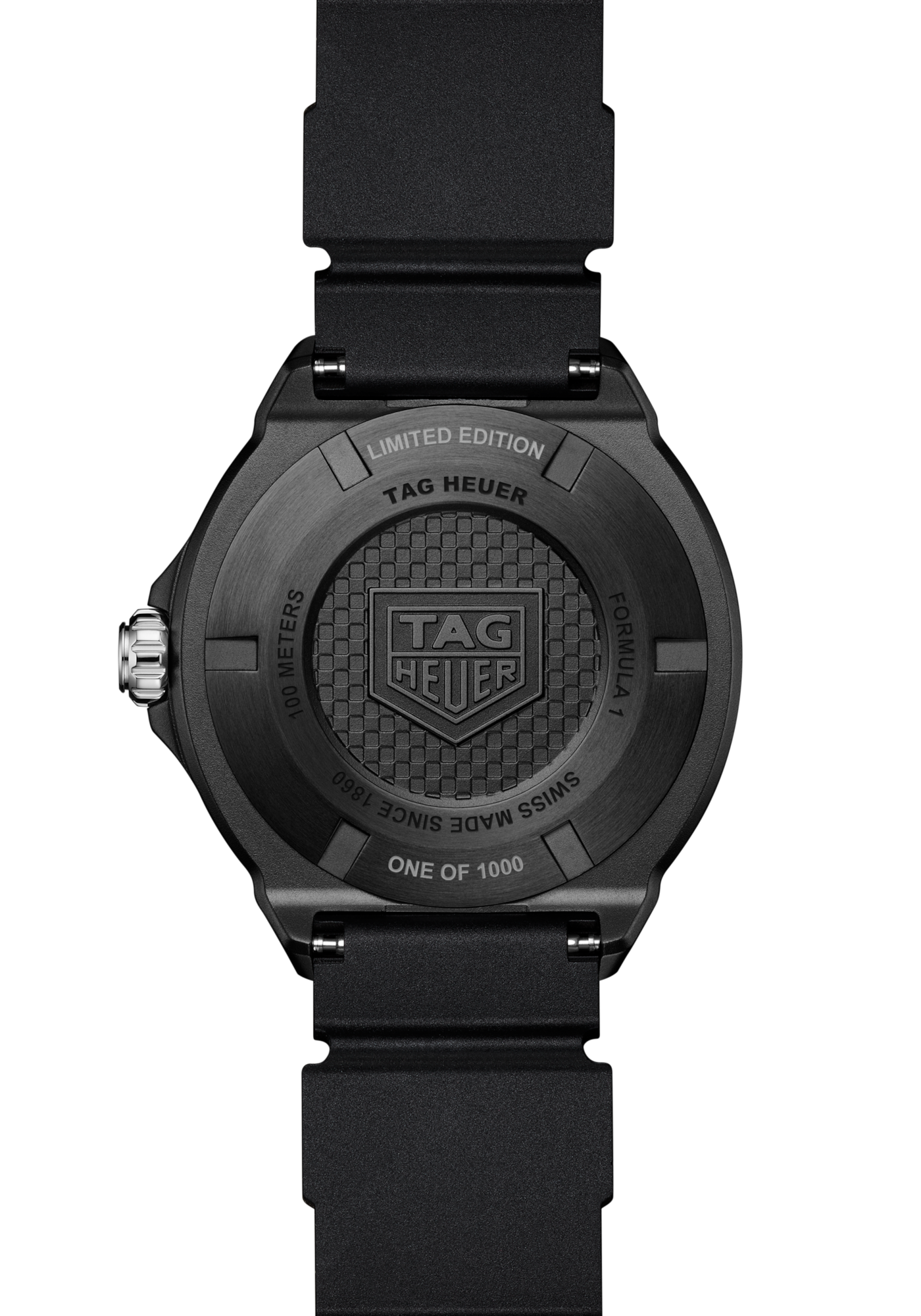 TAG Heuer Formula 1 Solargraph - Steel DLC - 38 mm | TAG Heuer