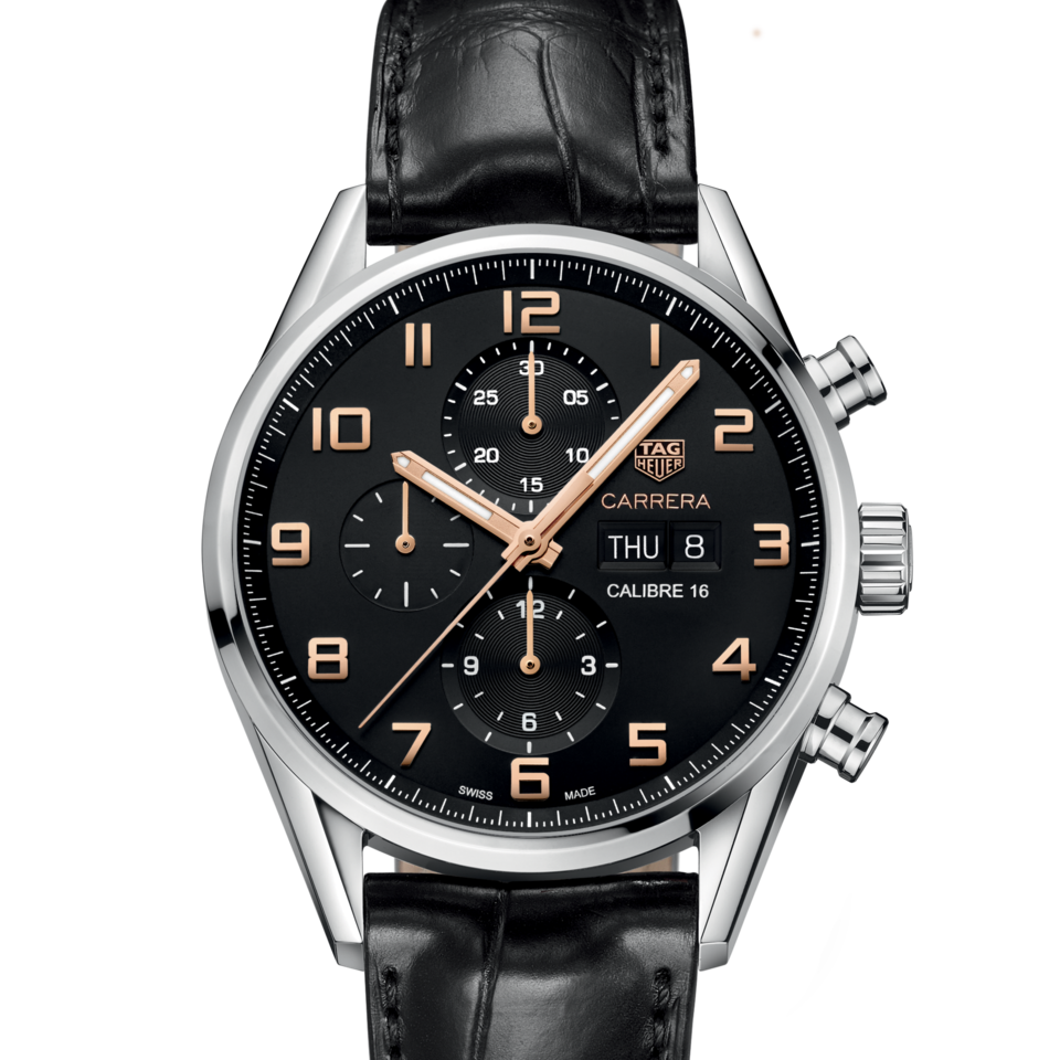 TAG Heuer Carrera Chronograph Calibre 16 Automatic Men 43 mm - CV2A1AB ...