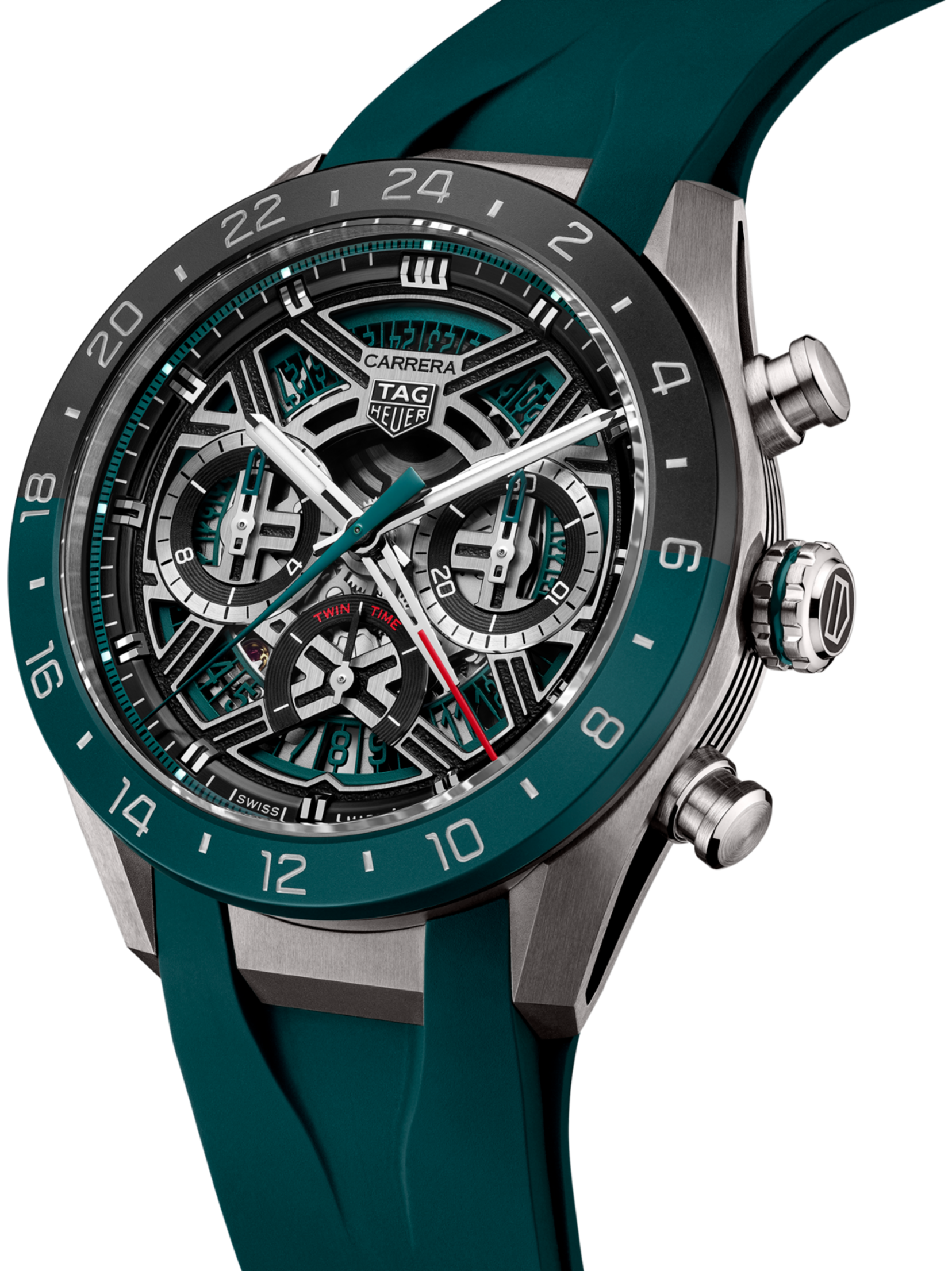 TAG Heuer Carrera TH20-02 Accessorio 44 mm - CBU2084.FT6297