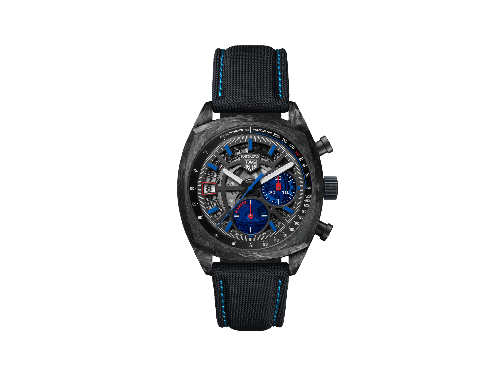 TAG Heuer Monza Flyback Chronometer - Carbon - 42 mm | TAG Heuer US