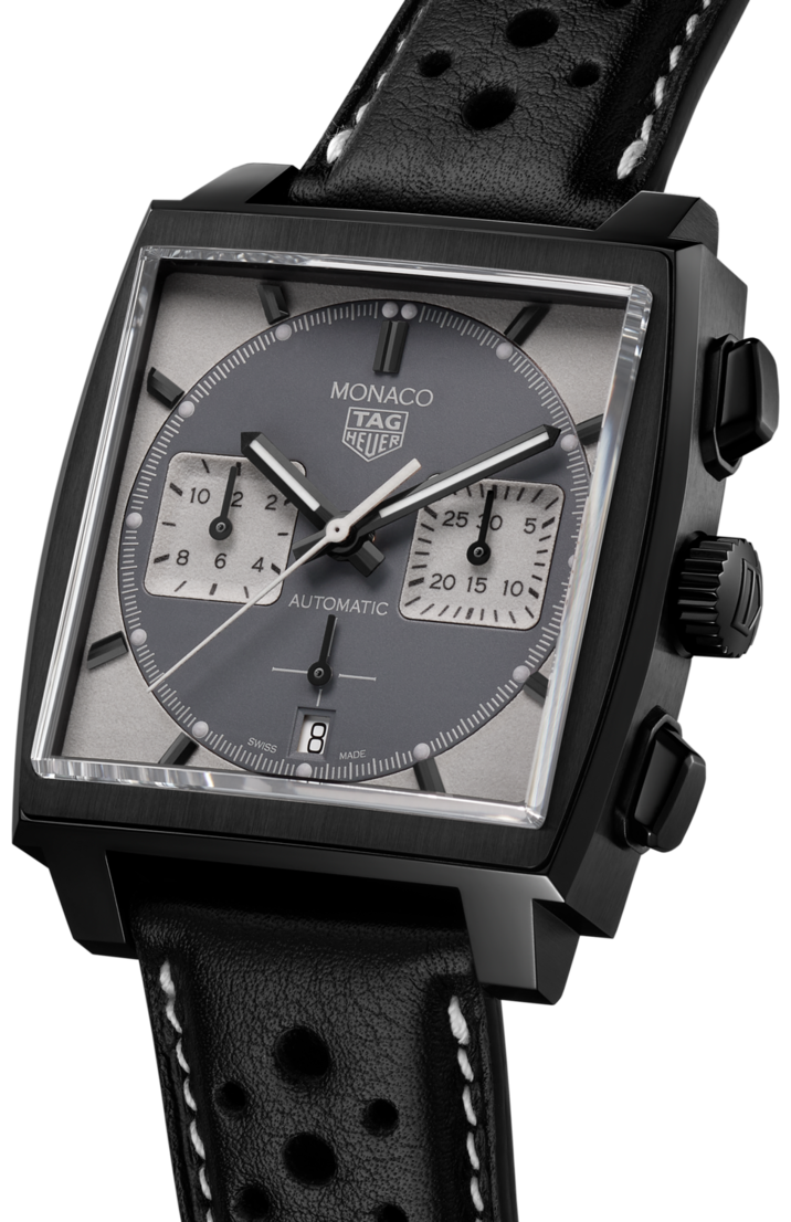 TAG Heuer Monaco CHRONOGRAPH NIGHT DRIVER - Titanium - 39 mm | TAG Heuer US