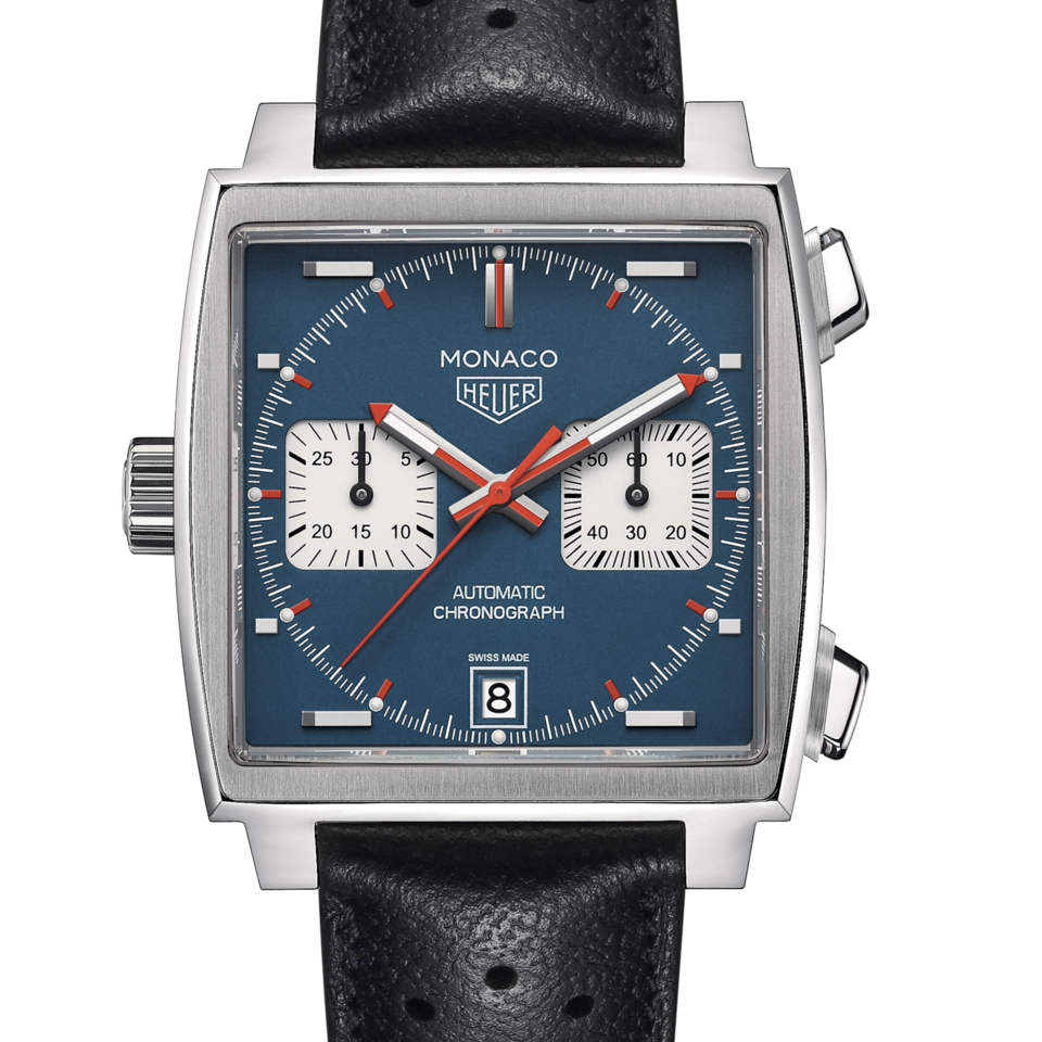 TAG Heuer Monaco Chronograph Calibre 11 Automatic Men 39 mm - CAW211P ...