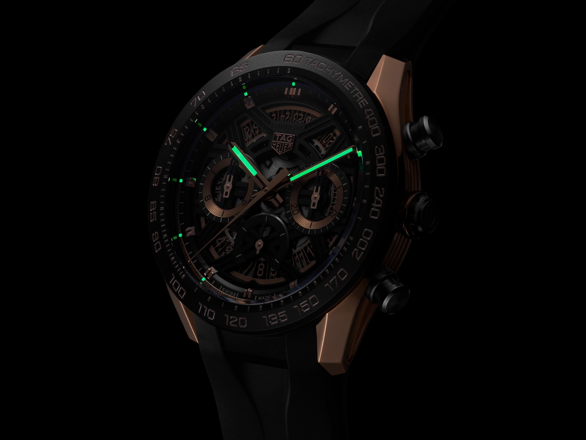 TAG Heuer Carrera Chronograph Extreme Sport - Gold & Titanium - 44 mm ...