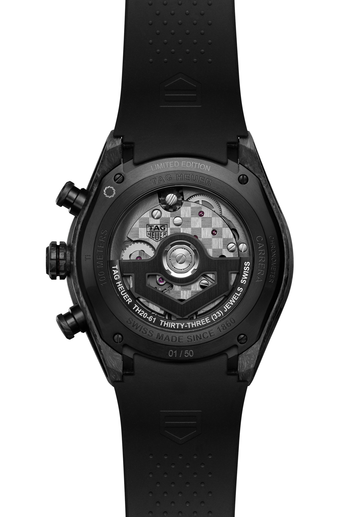 TAG Heuer Carrera Chronograph Tourbillon Extreme Sport TH-Carbonspring - Carbon - 44 mm | TAG ...