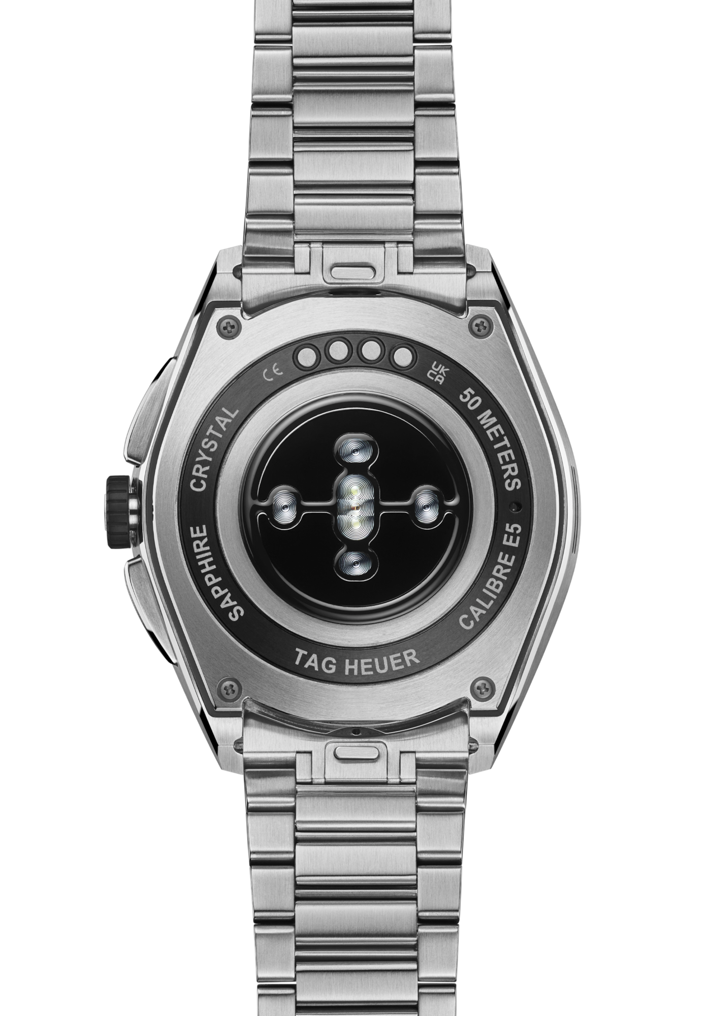 TAG Heuer Connected Calibre E5 - Steel Case Calibre E5 45mm - 45 mm ...