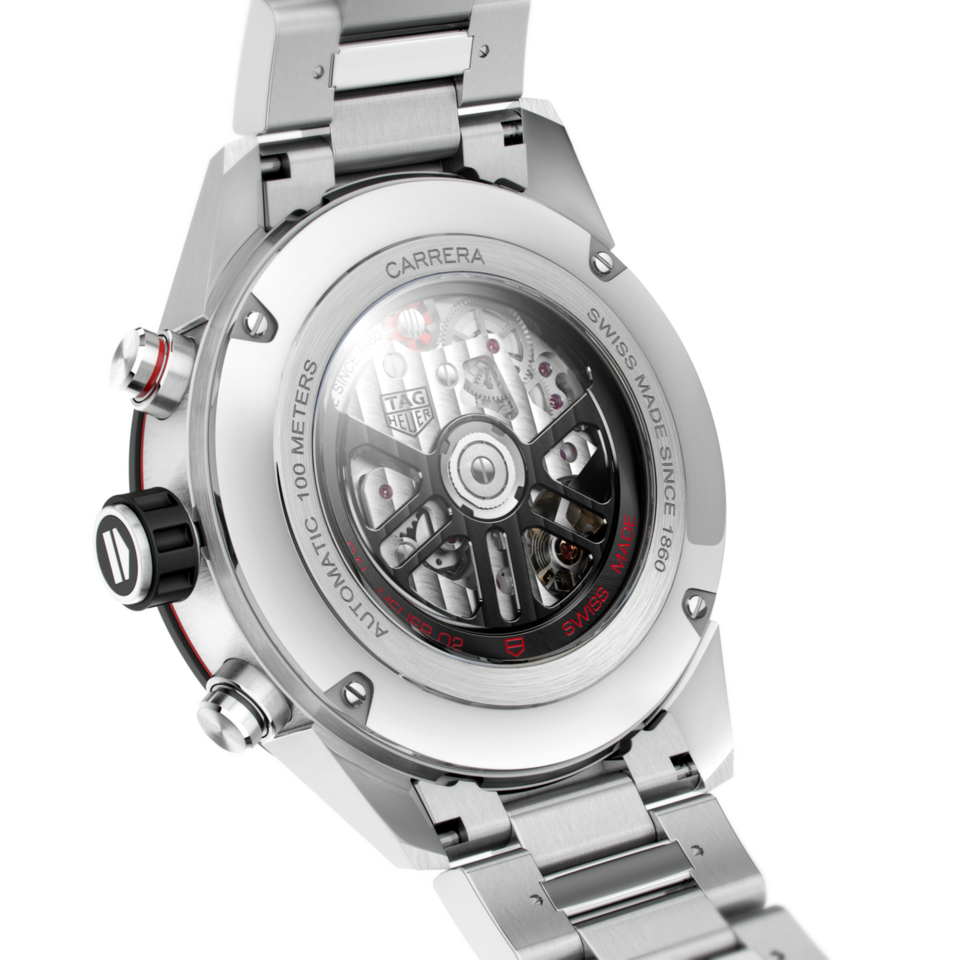 TAG Heuer Carrera（卡萊拉）系列 Calibre HEUER02自動機械錶 男士 45 mm - CBG2A10.BA0654
