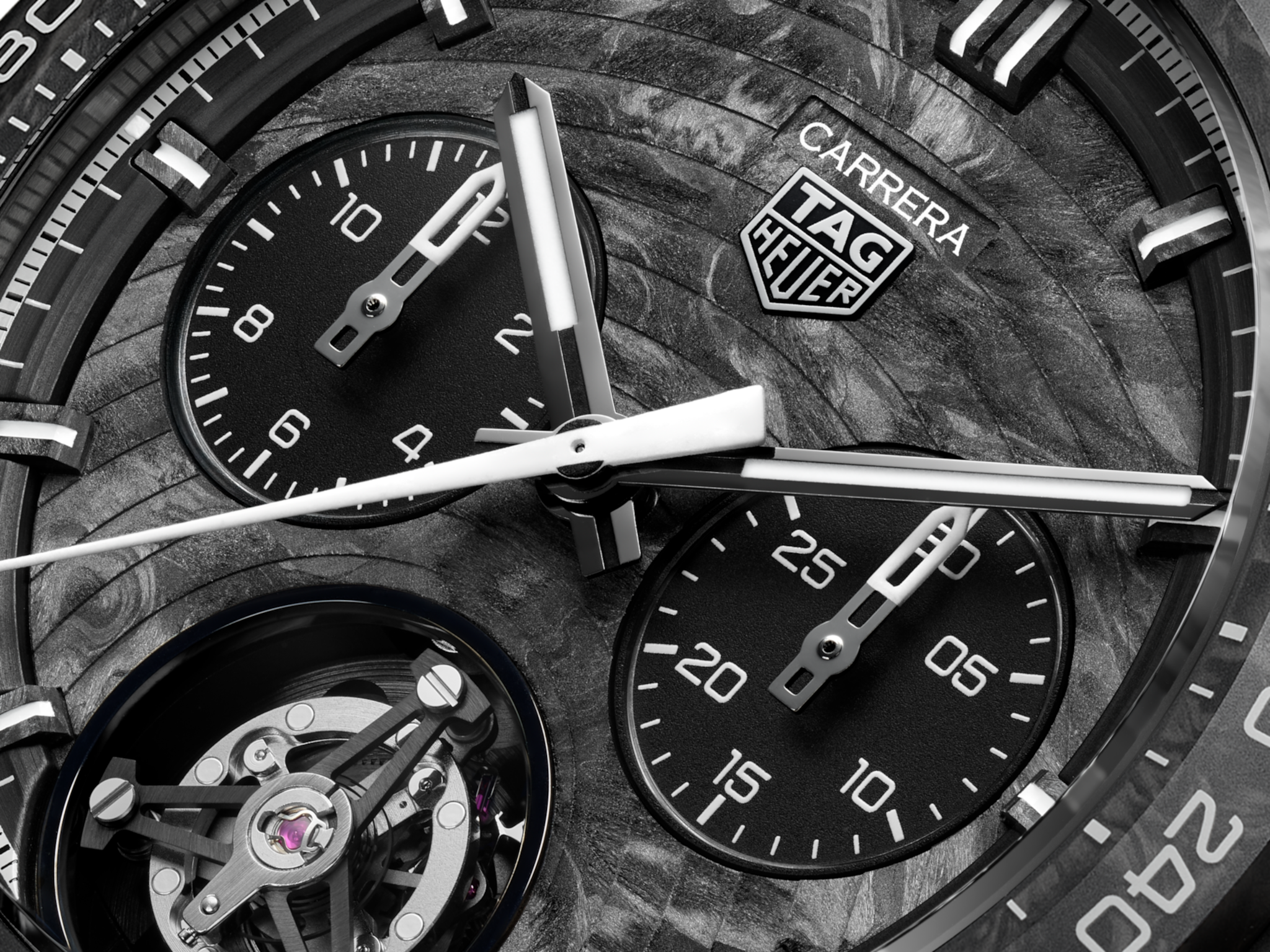TAG Heuer Carrera Chronograph Tourbillon Extreme Sport TH-Carbonspring - - 44 mm | TAG Heuer