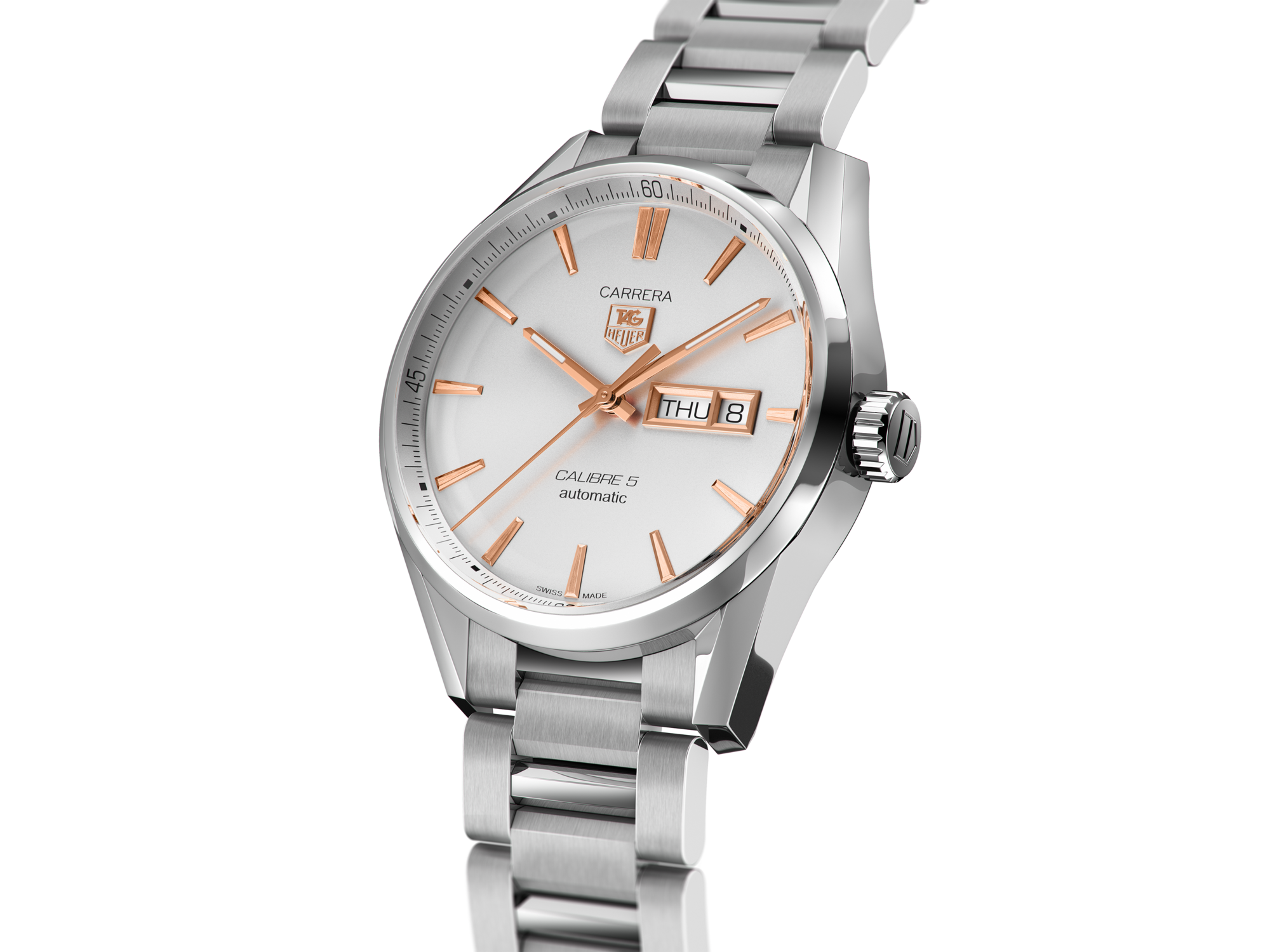 TAG Heuer Carrera Watch Calibre 5 Automatic Men 41 mm - WAR201D.BA0723