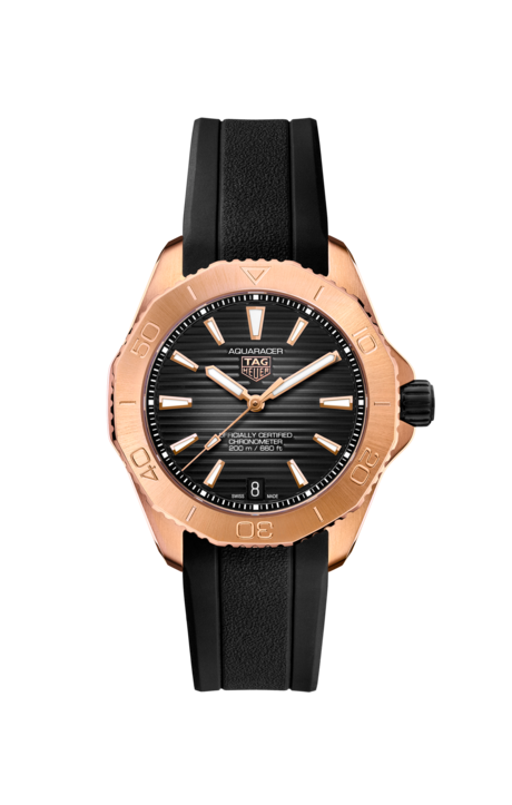 TAG Heuer Aquaracer Professional 200 Date - 18K 5N Solid Rose Gold - 40 ...