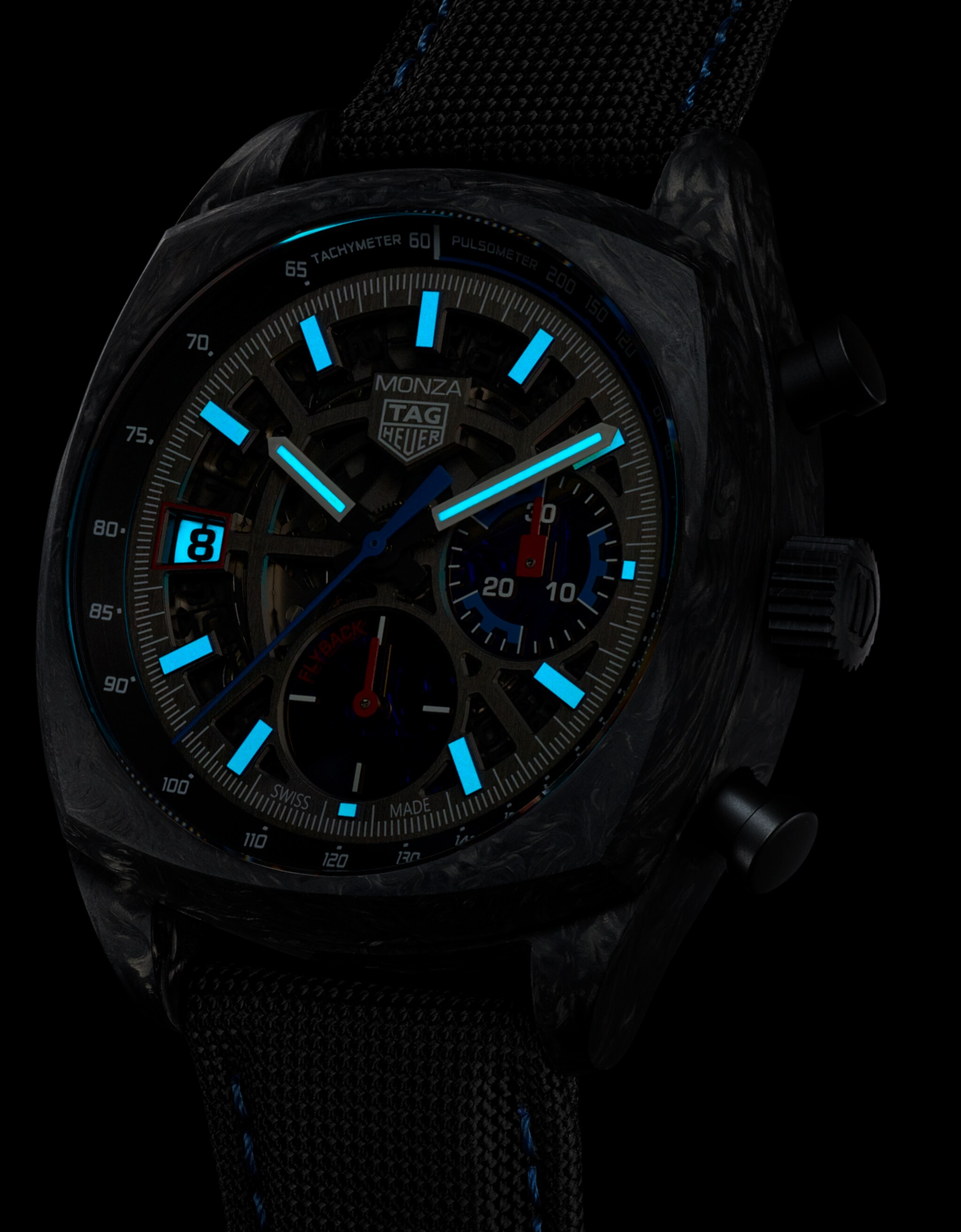 TAG Heuer Monza Flyback Chronometer - Carbon - 42 mm | TAG Heuer US