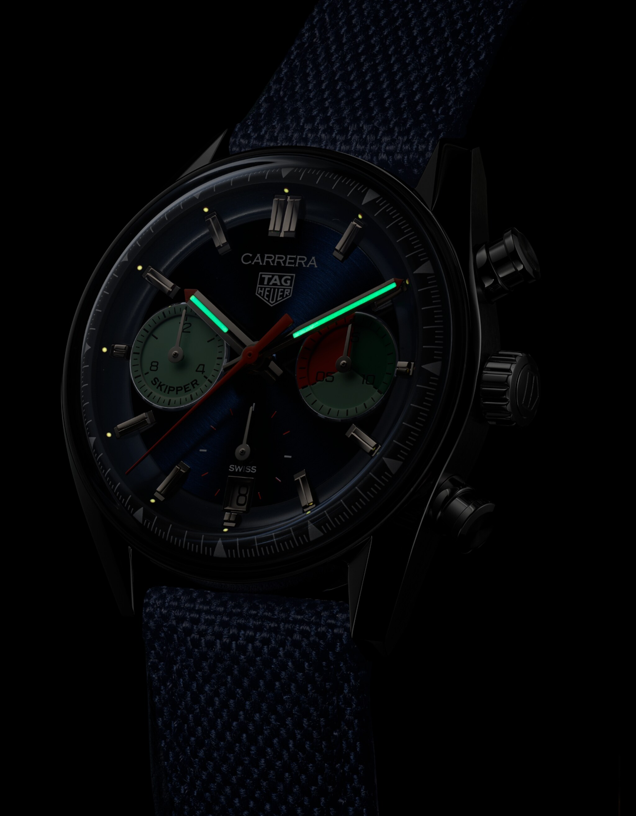 TAG Heuer Carrera Chronograph Skipper - Steel - 39 mm | TAG Heuer US