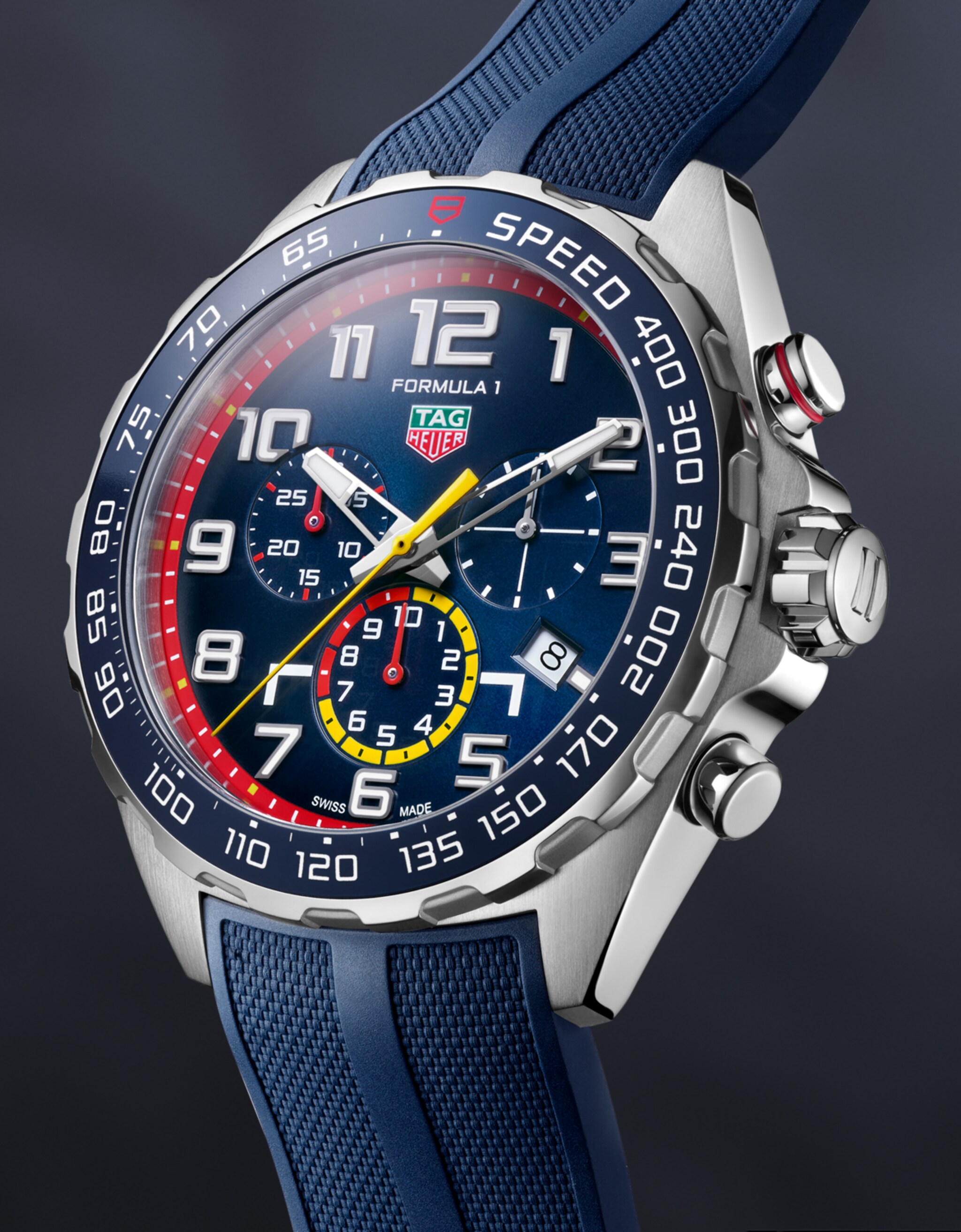 TAG Heuer Formula 1 Chronograph x Red Bull Racing - Steel - 43 mm | TAG ...
