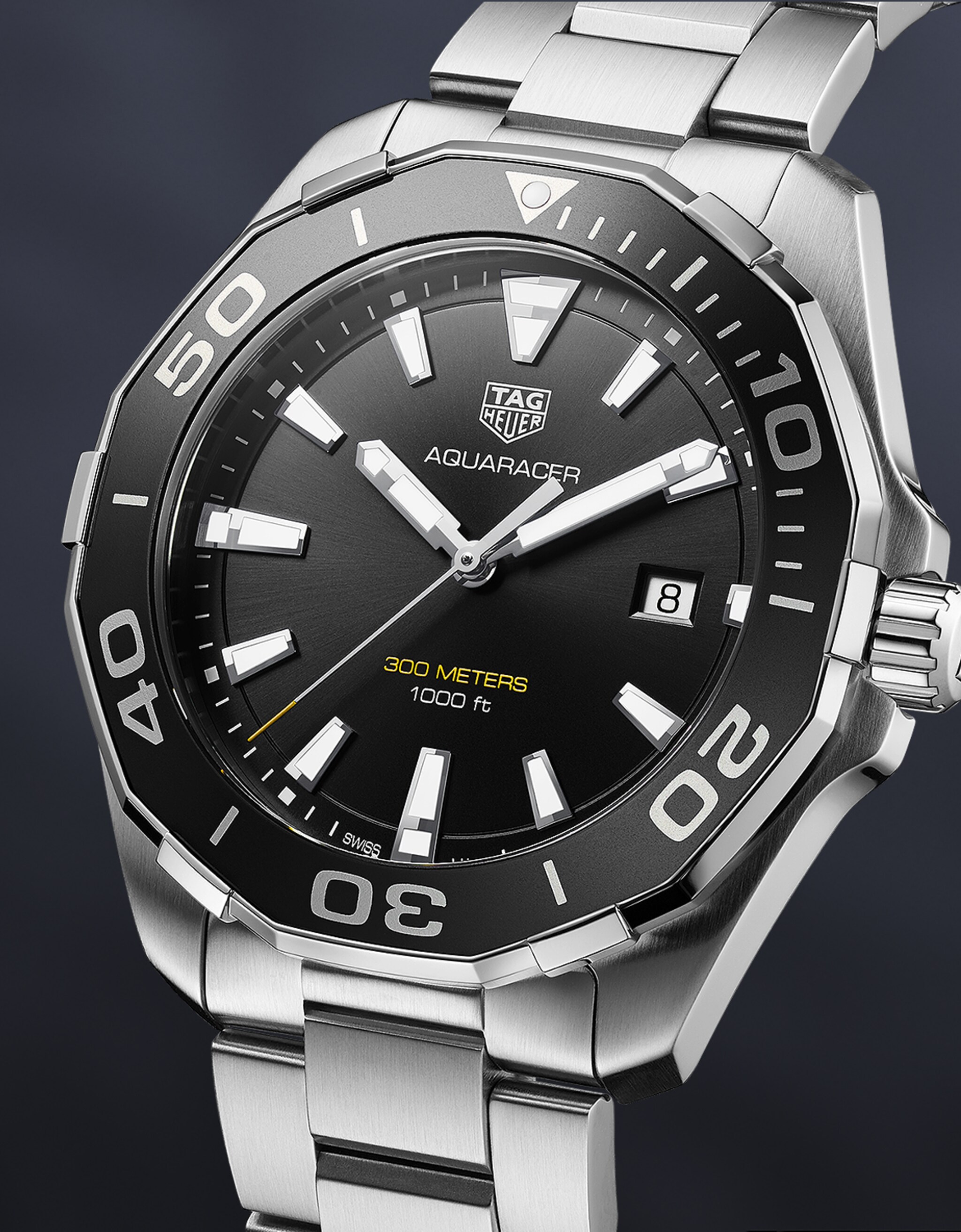 TAG Heuer Aquaracer - Steel - 43 mm | TAG Heuer US