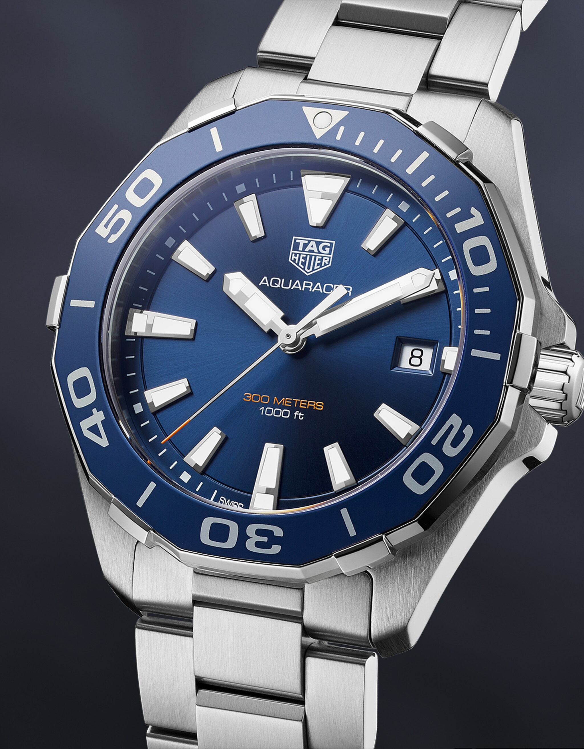 TAG Heuer Aquaracer - Steel - 41 mm | TAG Heuer US